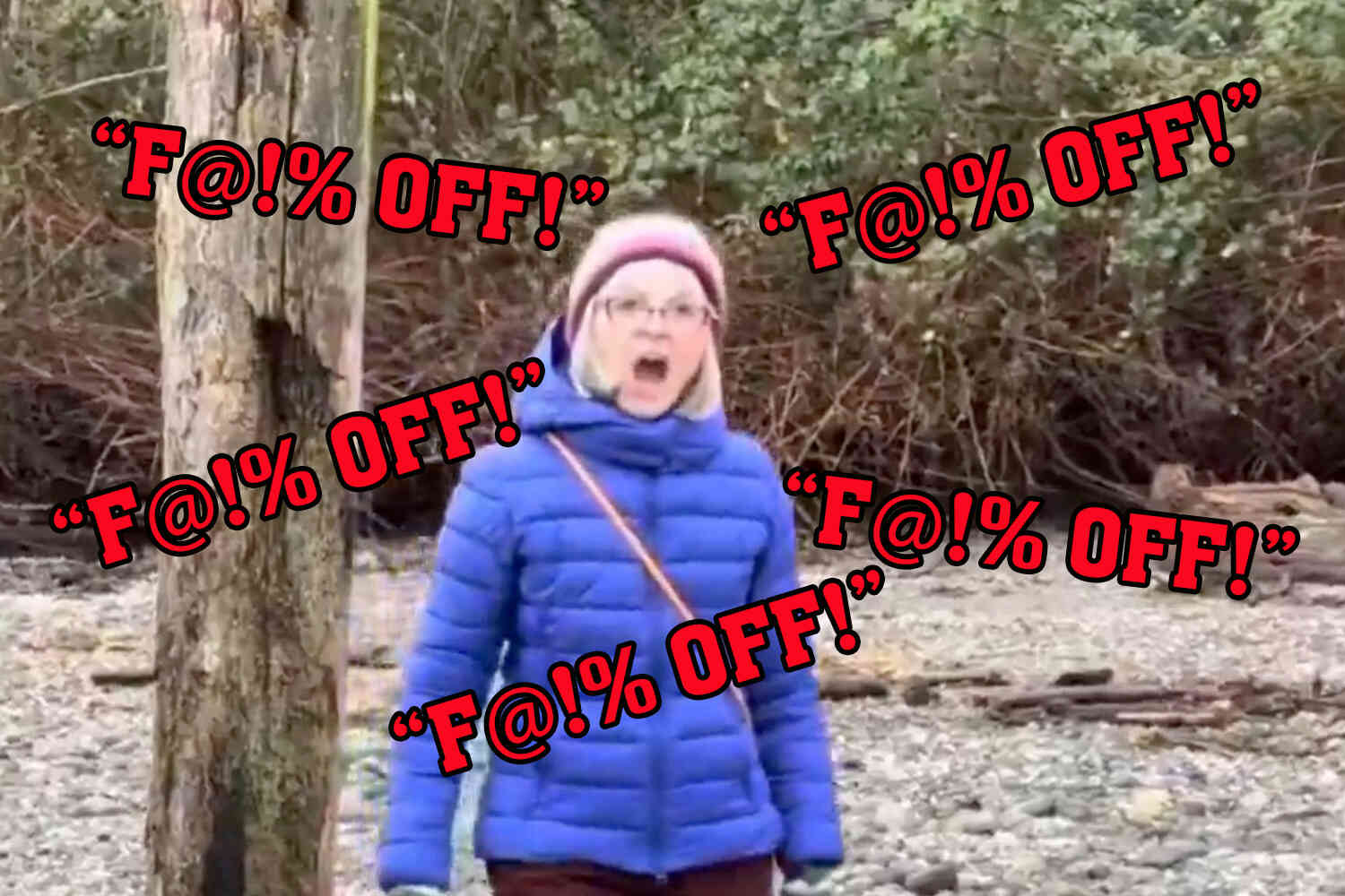 This "Legendary Karen" did her best seagull impression to drive to ...