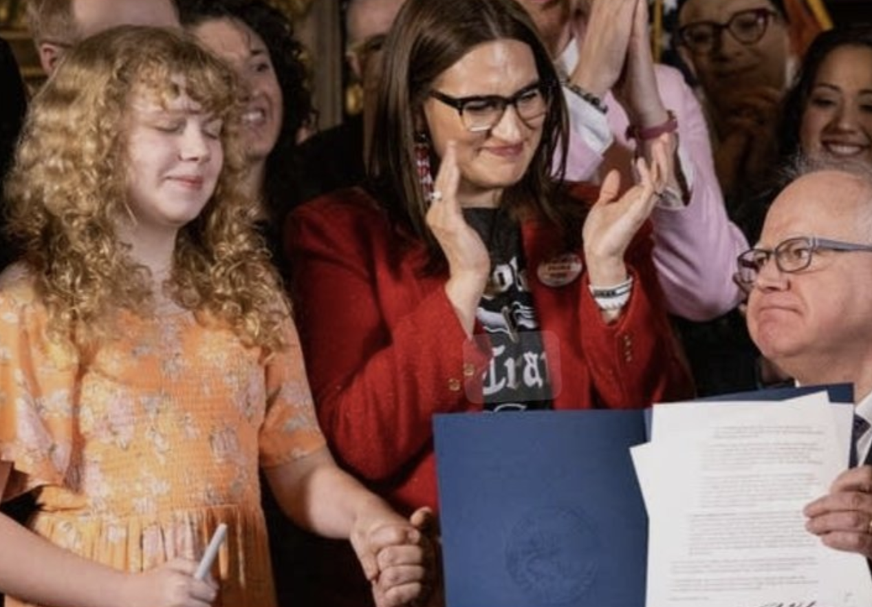 Lt. Guvnah of MN. What is she trying to convey here? | Political Talk